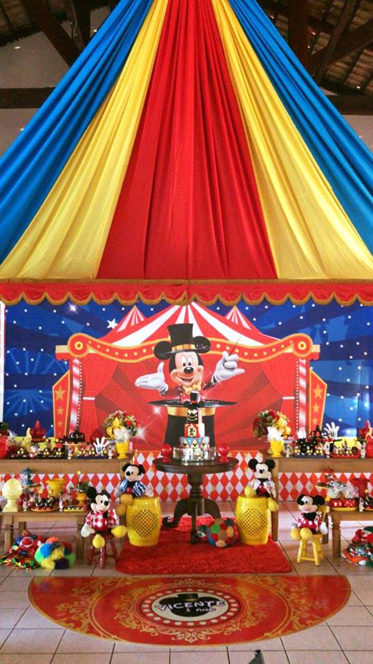 Festa de Aniversário: Circo do Mickey! — Guia Tudo Festa - Blog de ...