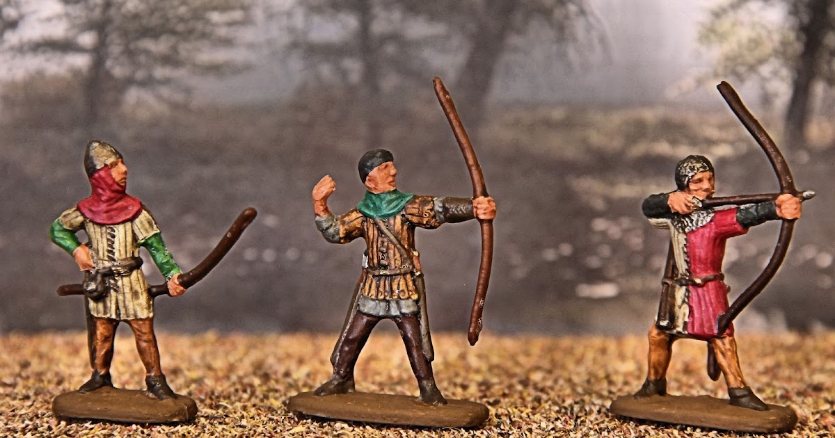 Michael's 1/72 Figuren: English Longbowmen 1/72