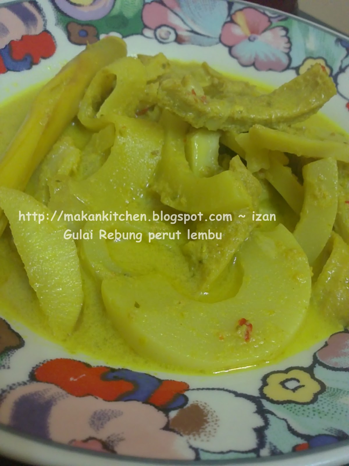 makan kitchen @ izan :D ~ makan place & lepak place: Gulai Rebung Perut ...