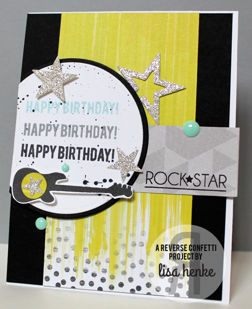 My Little Creative Escape: Sweet Sunday Sketch 193 {rock star birthday}