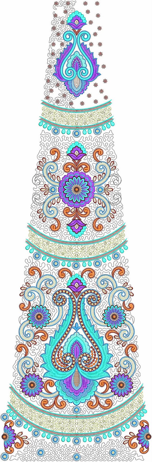 EmbDesignTube: Indian Designer Create Kali Patch Designs