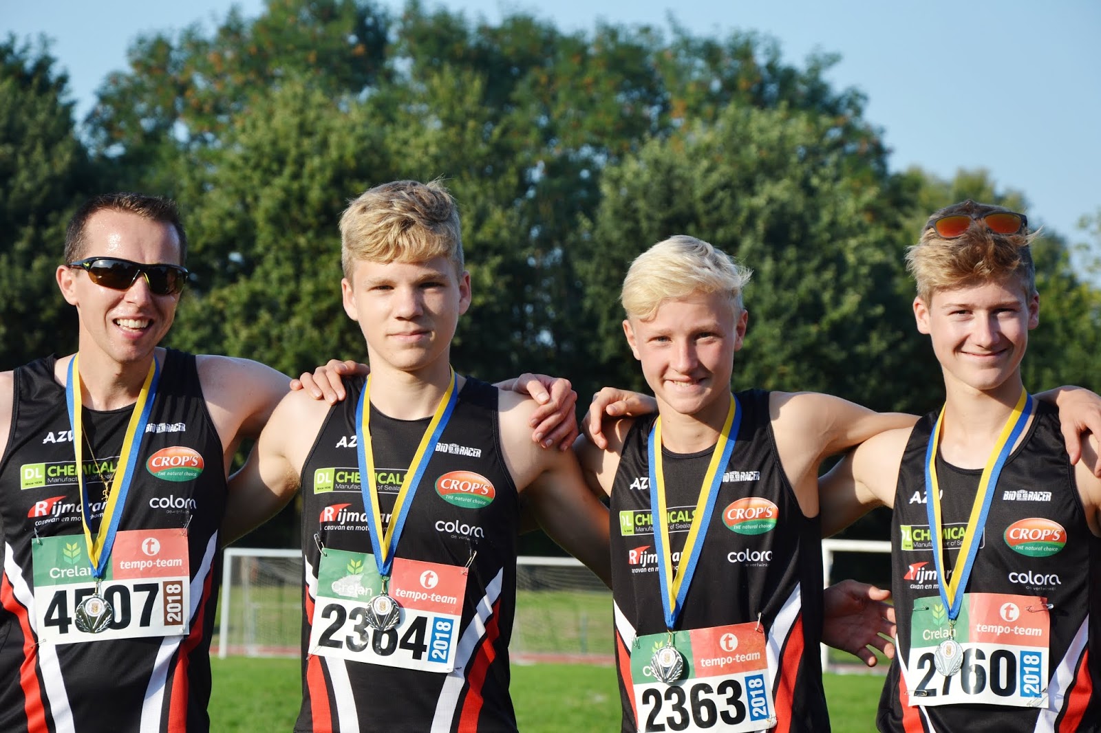 AZW Team Middle & Distance: PK aflossingen: 4 AZW-clubrecords, 4 x goud ...