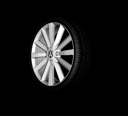 Roda Volkswagen - zModeler - P3D Mods
