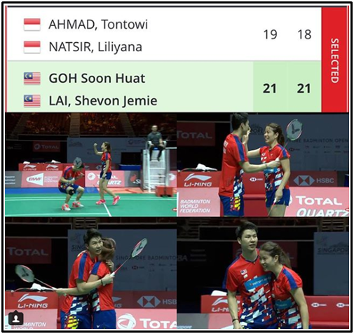 Badminton : Beregu Campuran Malaysia Juarai Terbuka Singapura 2018