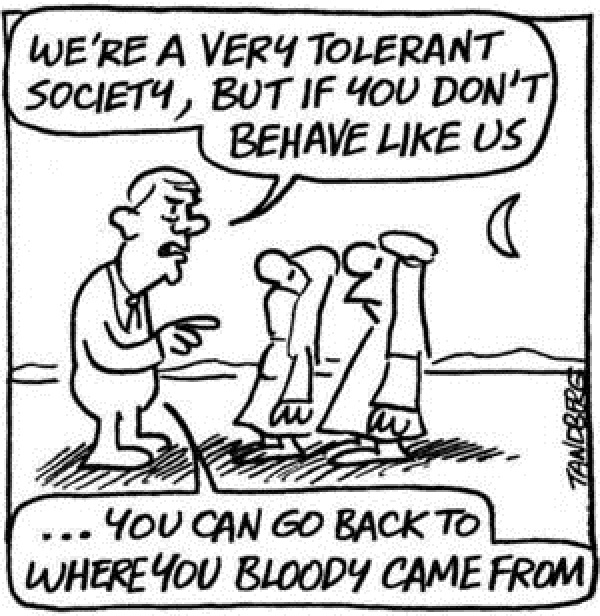Cultural Assimilation Cartoon