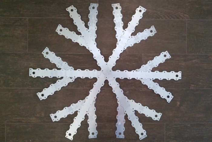 How to Make a Simple Industrial Metal Snowflake | Pneumatic Addict