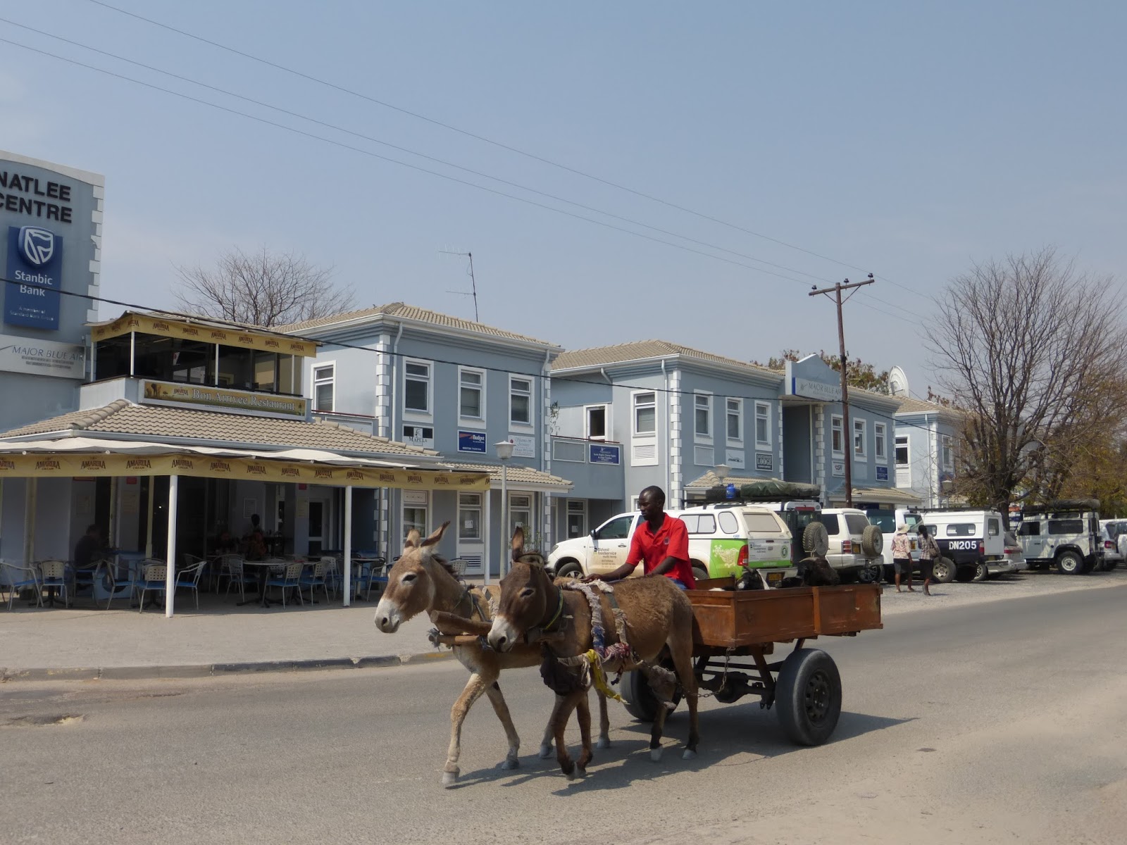 Maun and the Okavango, tourist capital of Botswana.