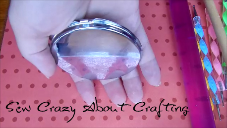Sew Crazy About Crafting: Diy: Clam Mirror Compact (Disney 3 Part ...