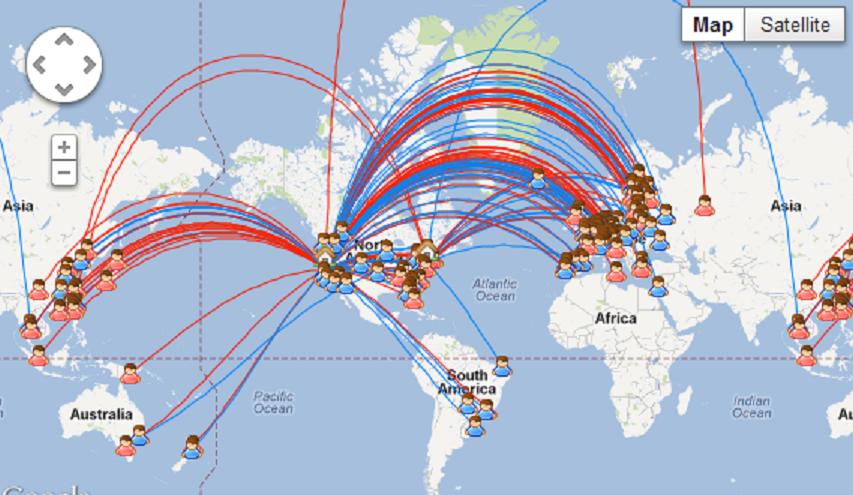 M and J in a Nutshell: Postcrossing postcard exchange...