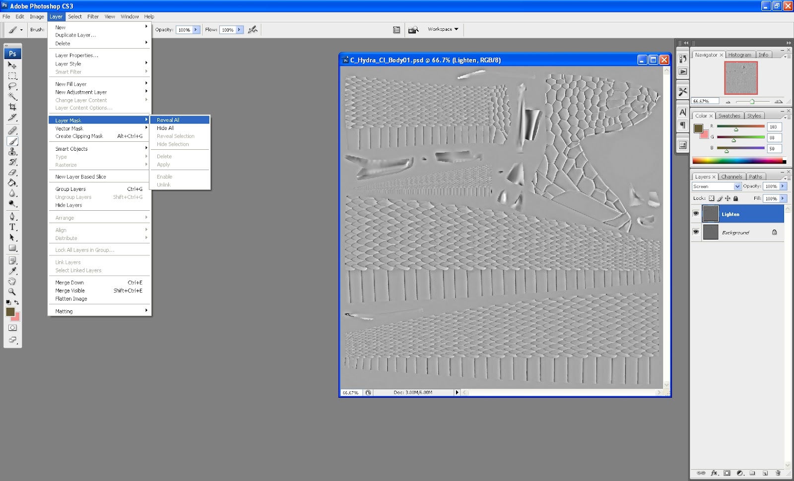 Easy Diffuse Mapping from Normal or Height Maps