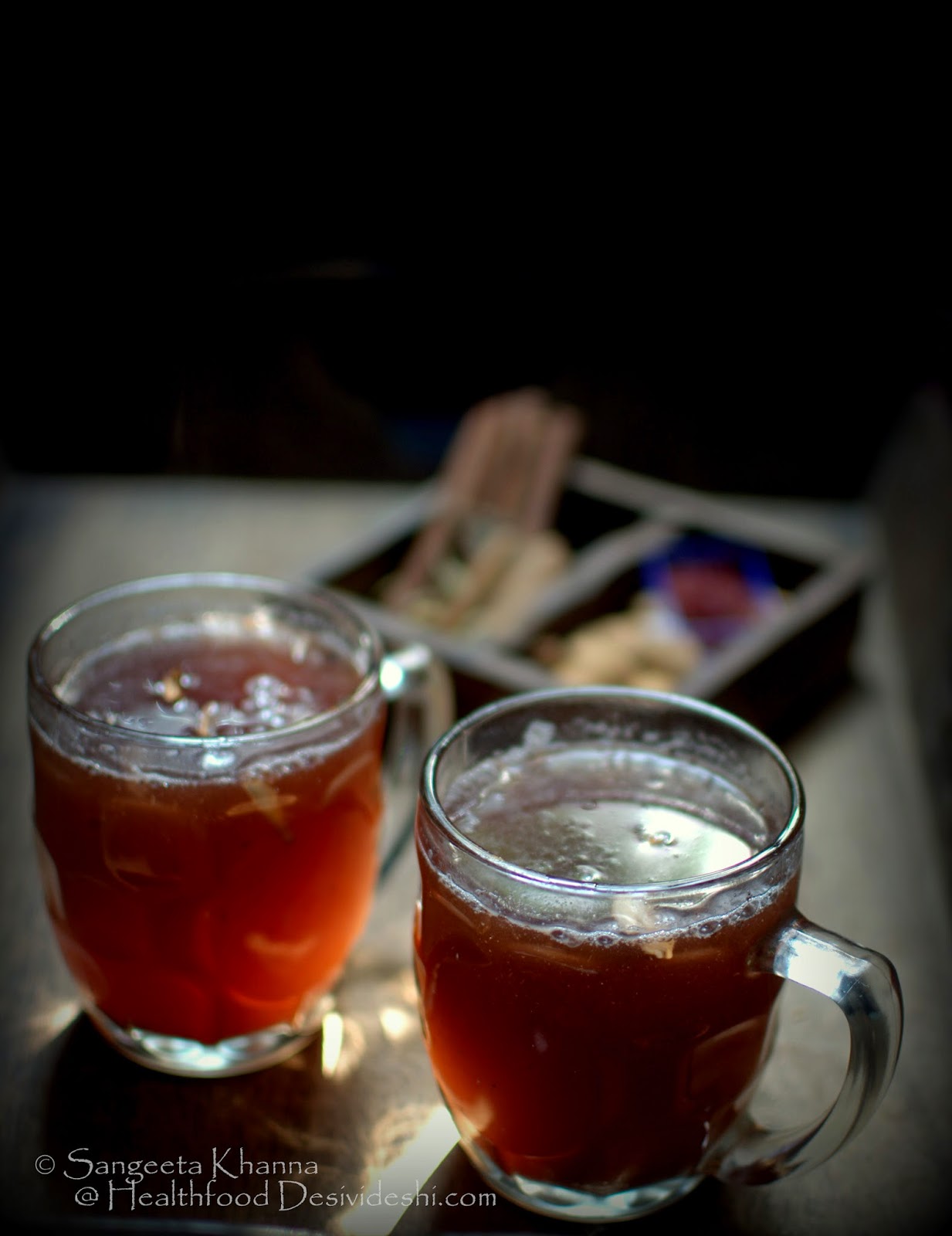 kahva or qahva : a nice warming Kashmiri tea infused with cinnamon ...