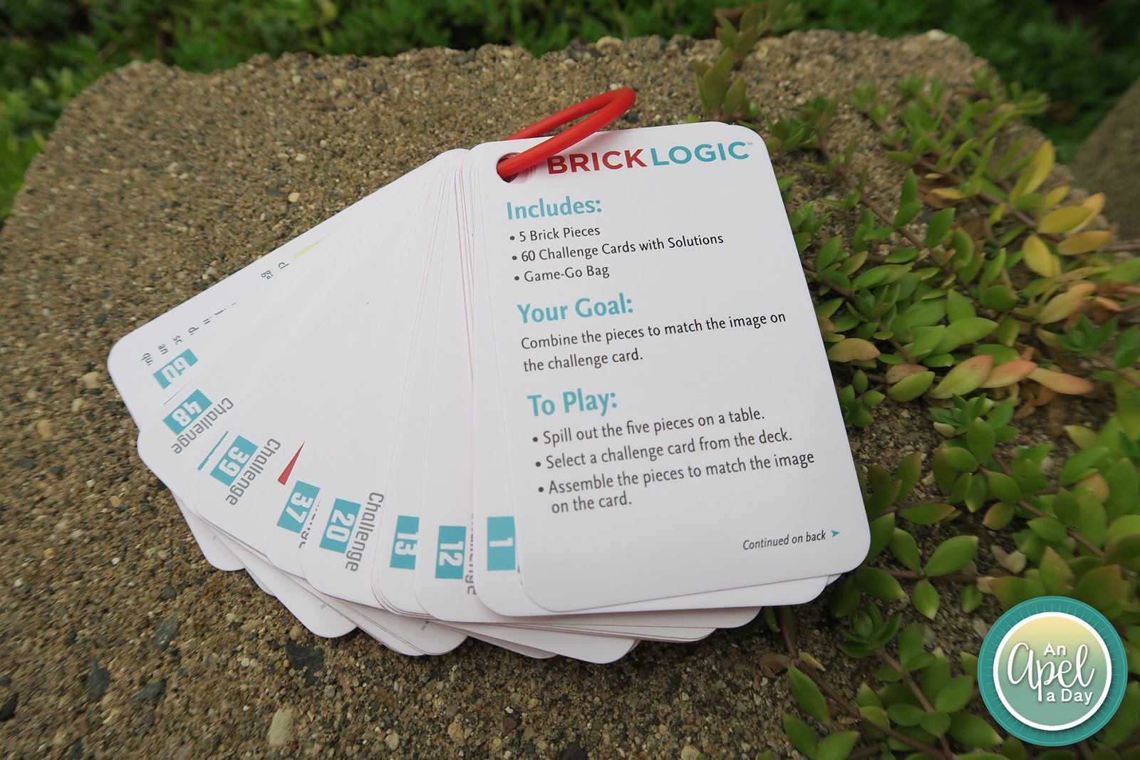 An Apel a Day: Brick Logic By Think Fun