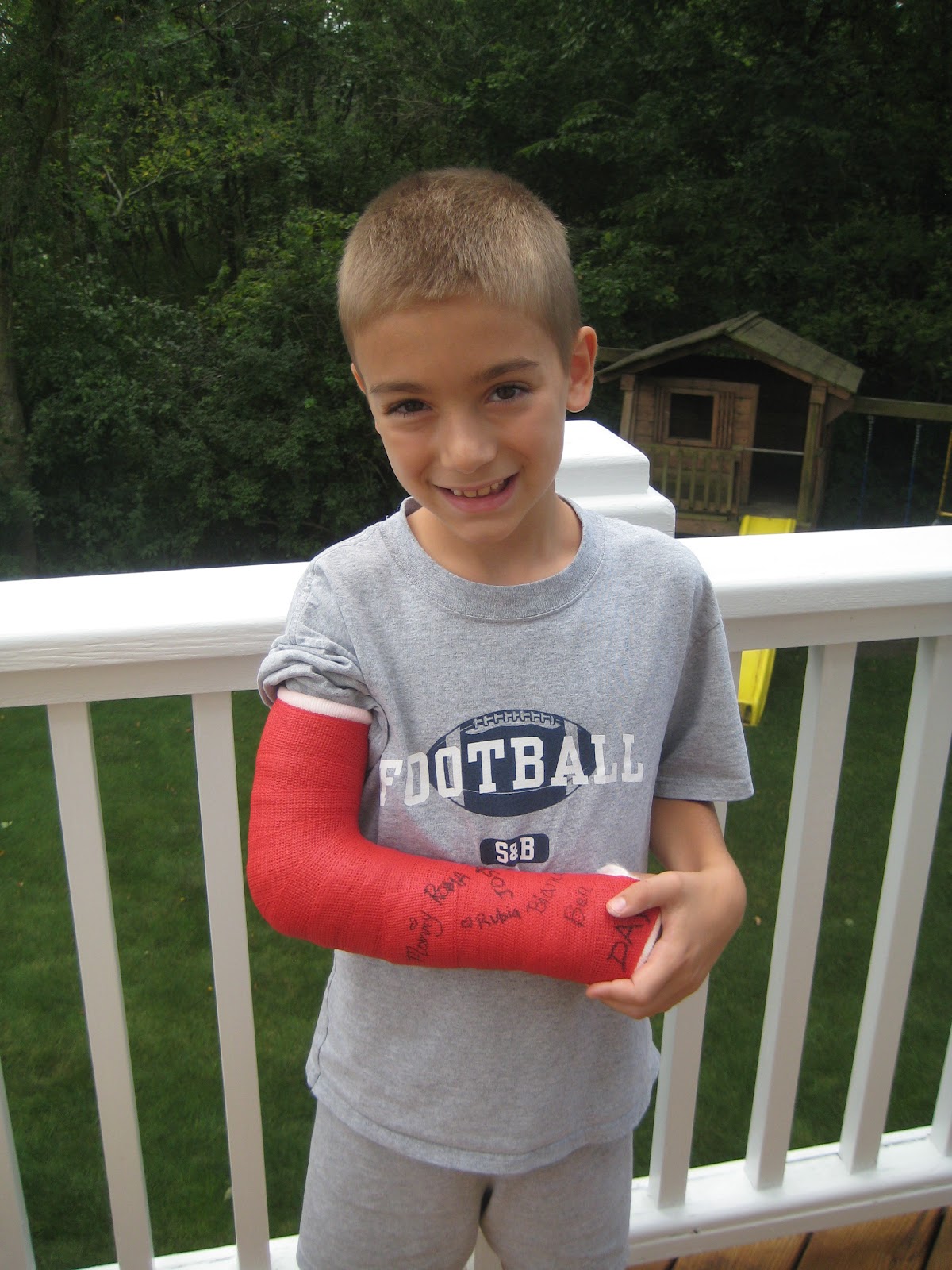 Eagle's Wings: First Broken Bone
