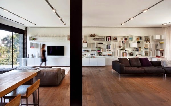 Wide Open Plan with Interesting Elements | Home Patterns