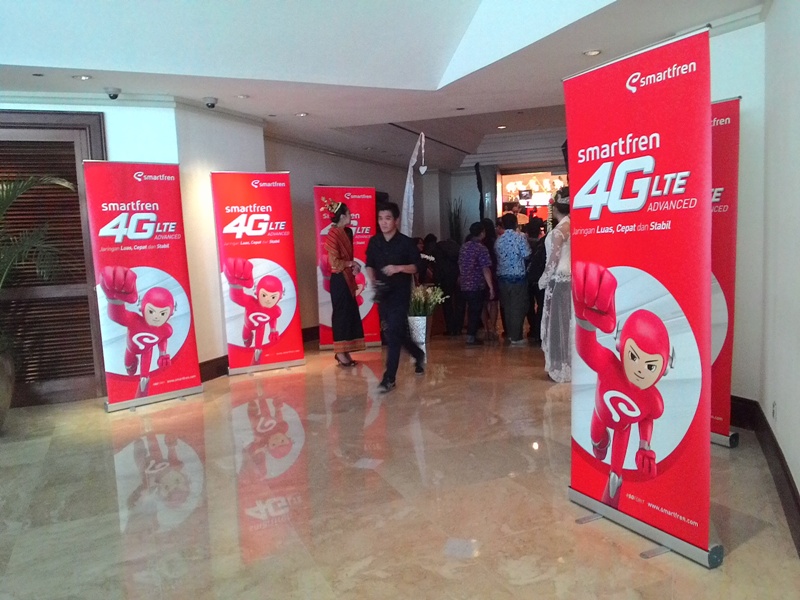 Nuansa Indonesia Mewarnai, Launching 4G LTE Smartfren