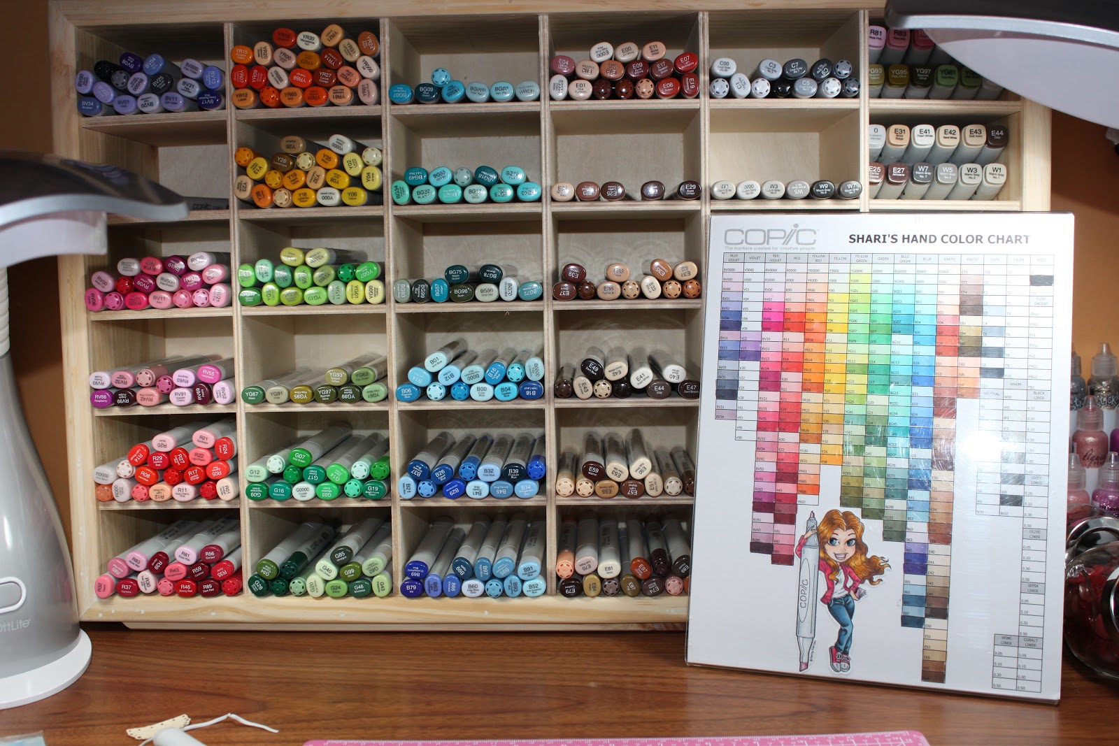 Shari's Pink Palace Creations: My New Copic Holder!!!