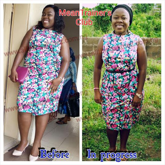 How Stella transformed her body (size 18 to size 10) in a few weeks!