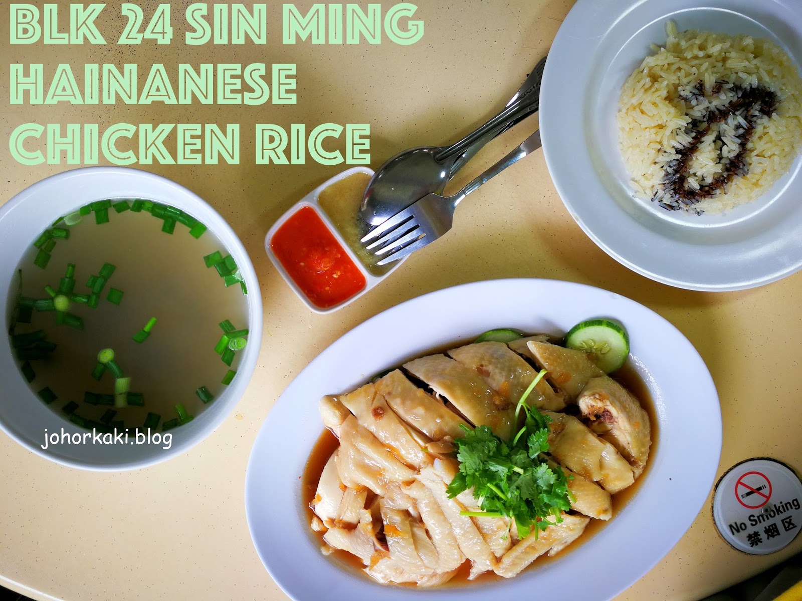 Sin Ming Road Chicken Rice @ 151 Bishan 新明路鸡饭 |Tony Johor Kaki Travels ...