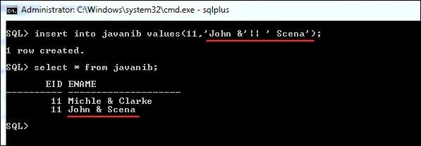 Avoid Substitution Variable in Oracle SQL Developer | Tech's Nib