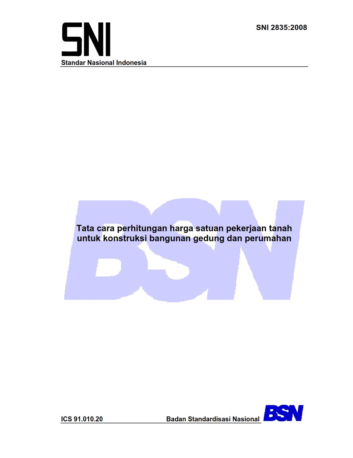 getupember: SNI - Tata cara perhitungan harga satuan pekerjaan tanah ... getupember: SNI - Tata cara perhitungan harga satuan pekerjaan tanah ...