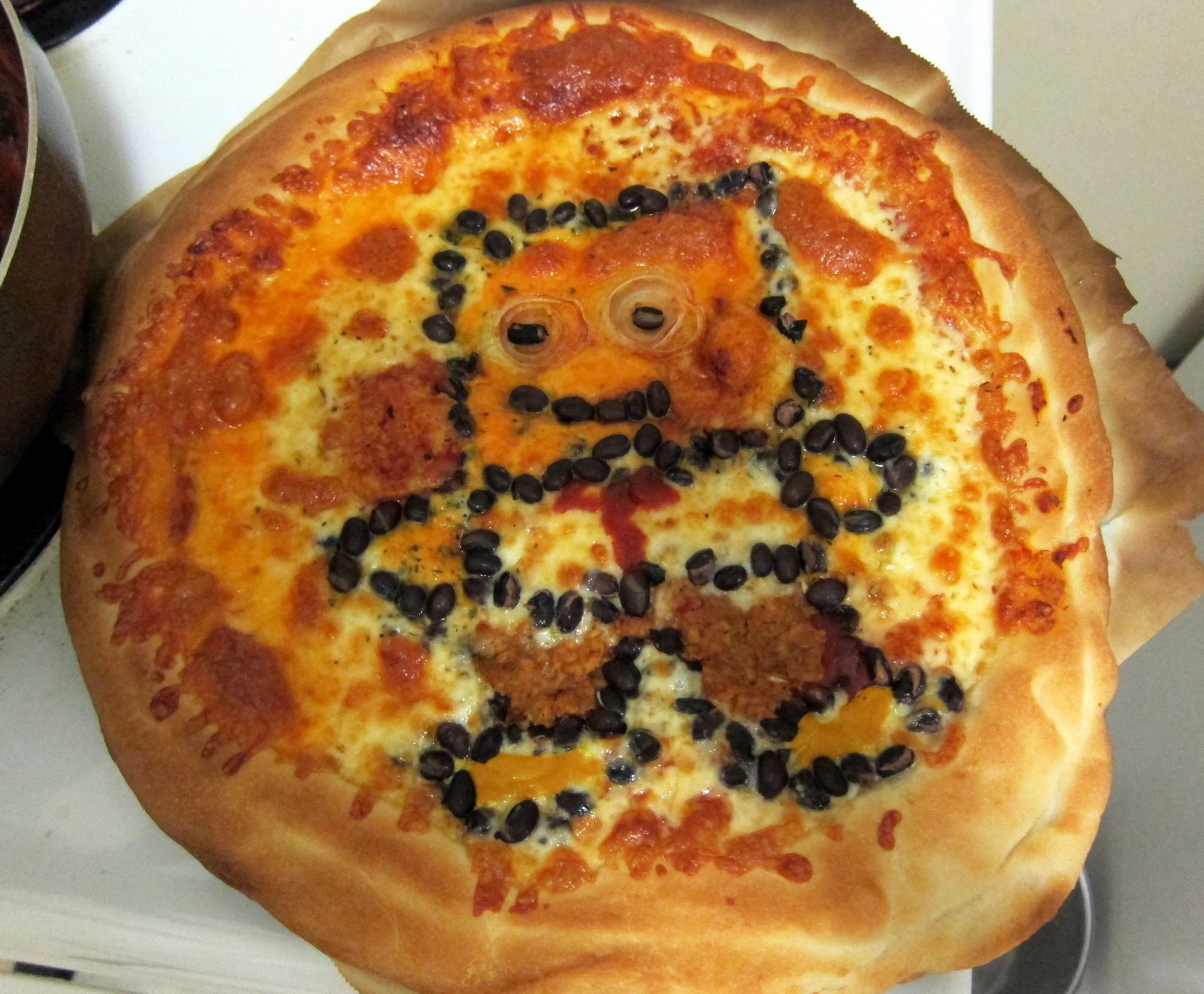 I.am.a.foody.: Ben's Birthday SpongeBob Pizza