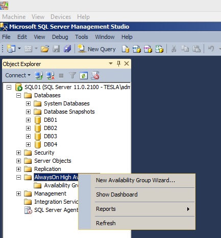 Binary Yoga: Step By Step: SQL Server 2012 AlwaysOn Availability Groups Lab Setup Using VirtualBox