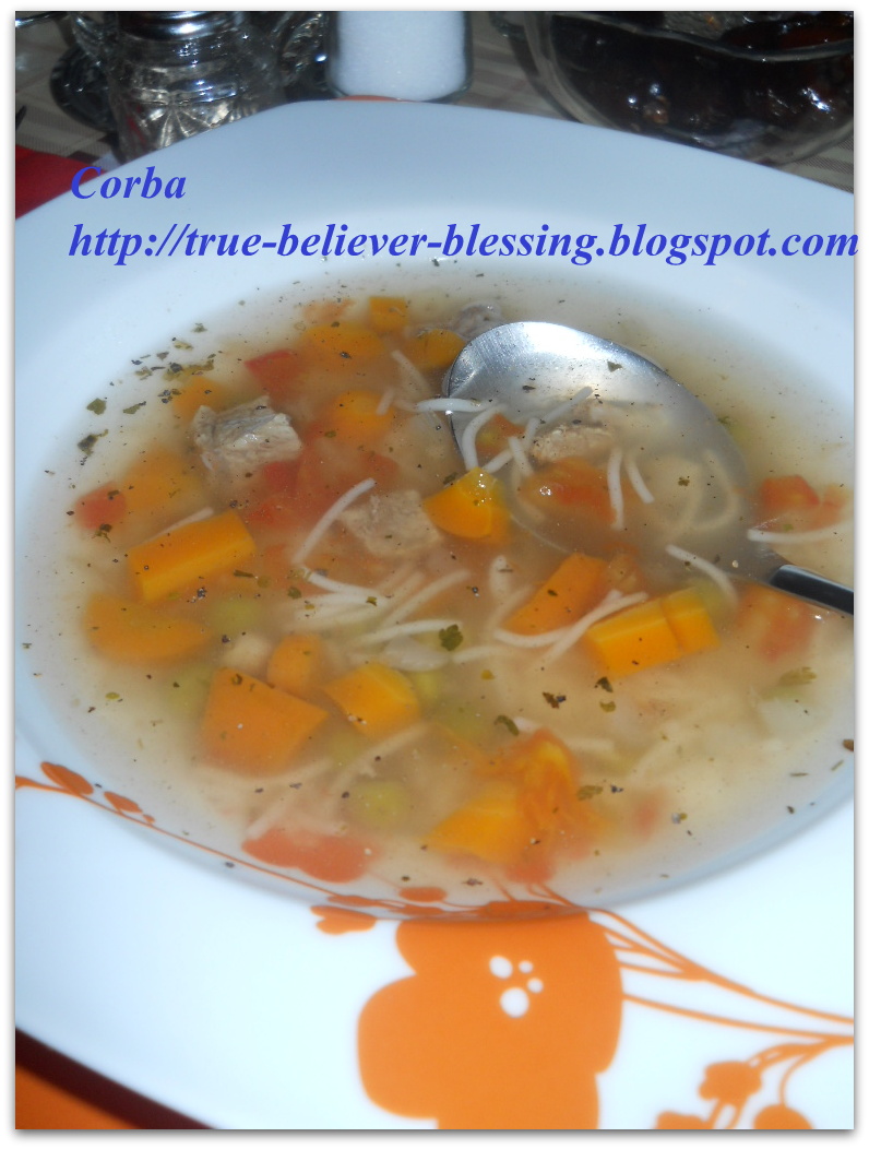 Madam Šaković 's room: Trying various 'Corba' ( Soup ) from Bosna..