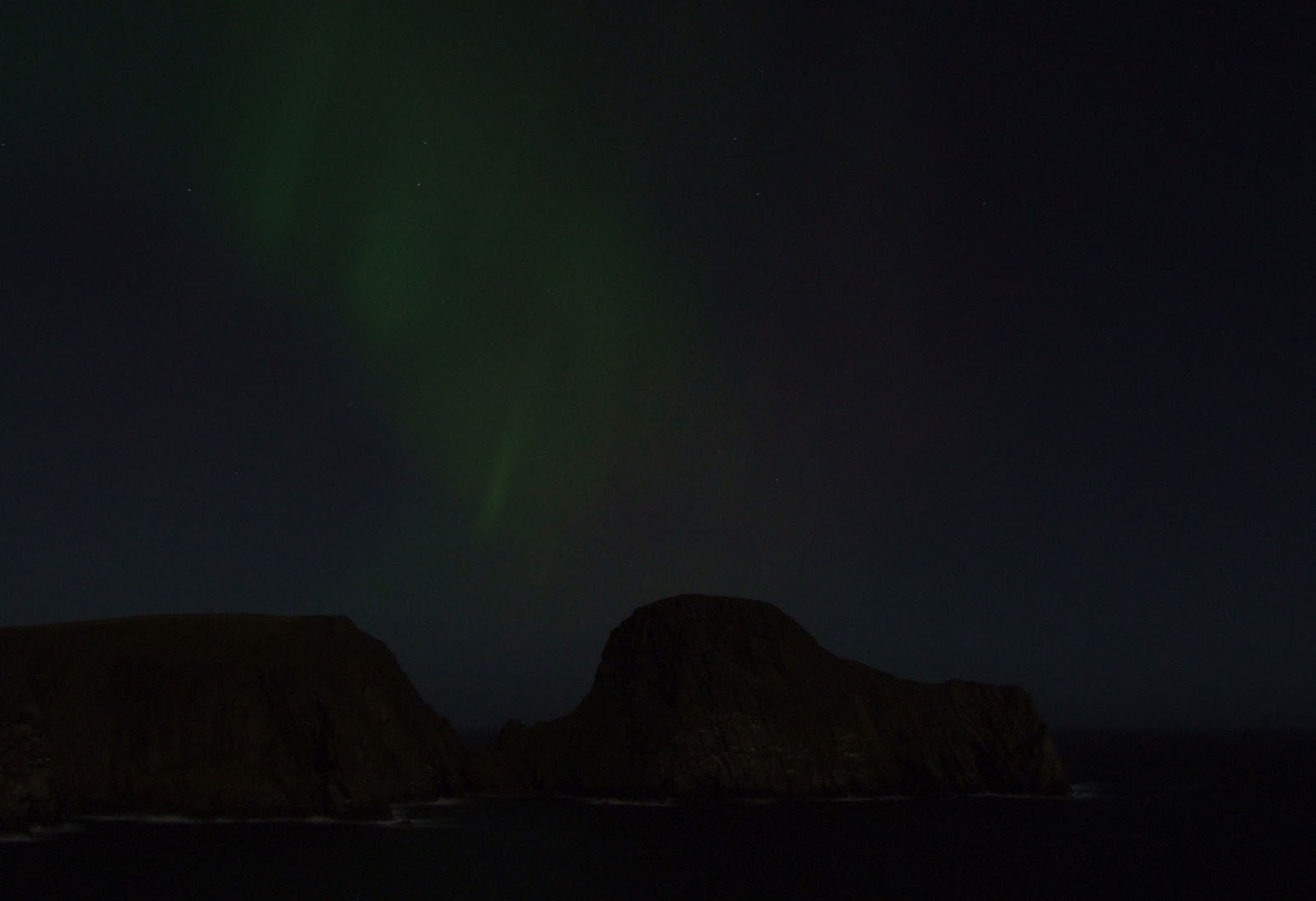 Fair Isle: Northern Lights, Aurora Borealis & Merry Dancers