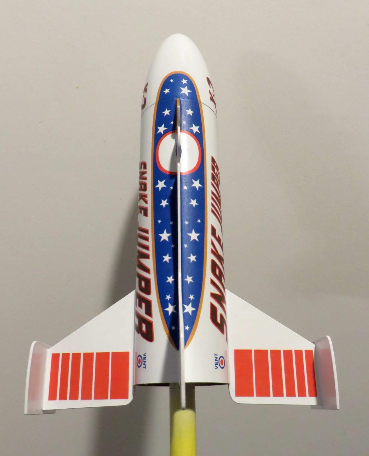 Model Rocket Building: Semroc Snake Jumper, Finished