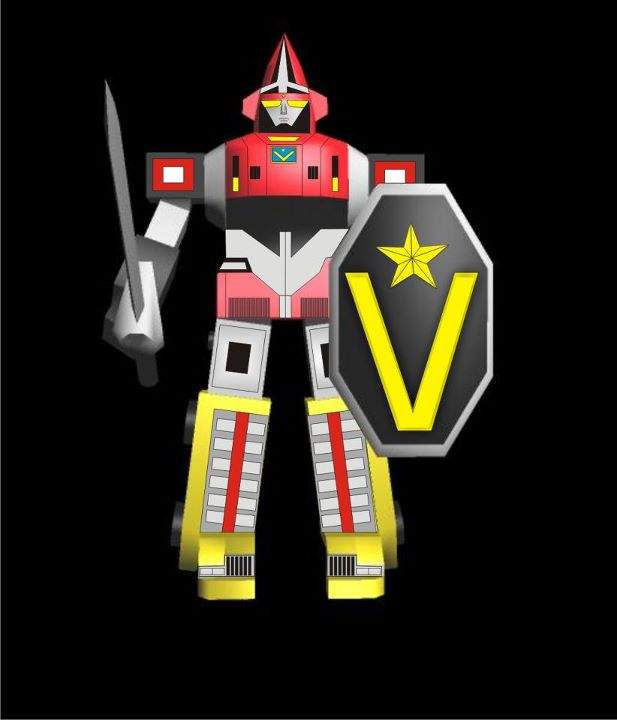 GOGGLE V ROBO MECHA PAPERCRAFT