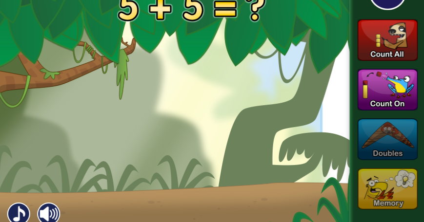 Teachley Add and Subtract - Starfall 1 Games