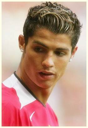 Model Rambut Cristiano Ronaldo dulu dan sekarang 2013