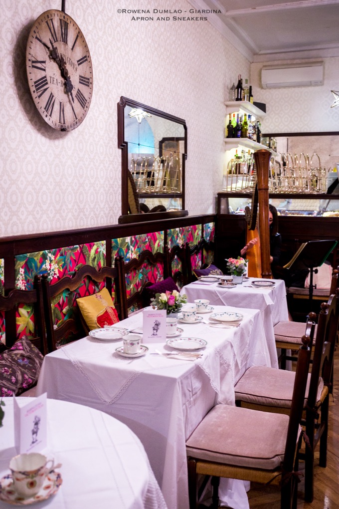 Babingtons Tea Room in Rome, Italy