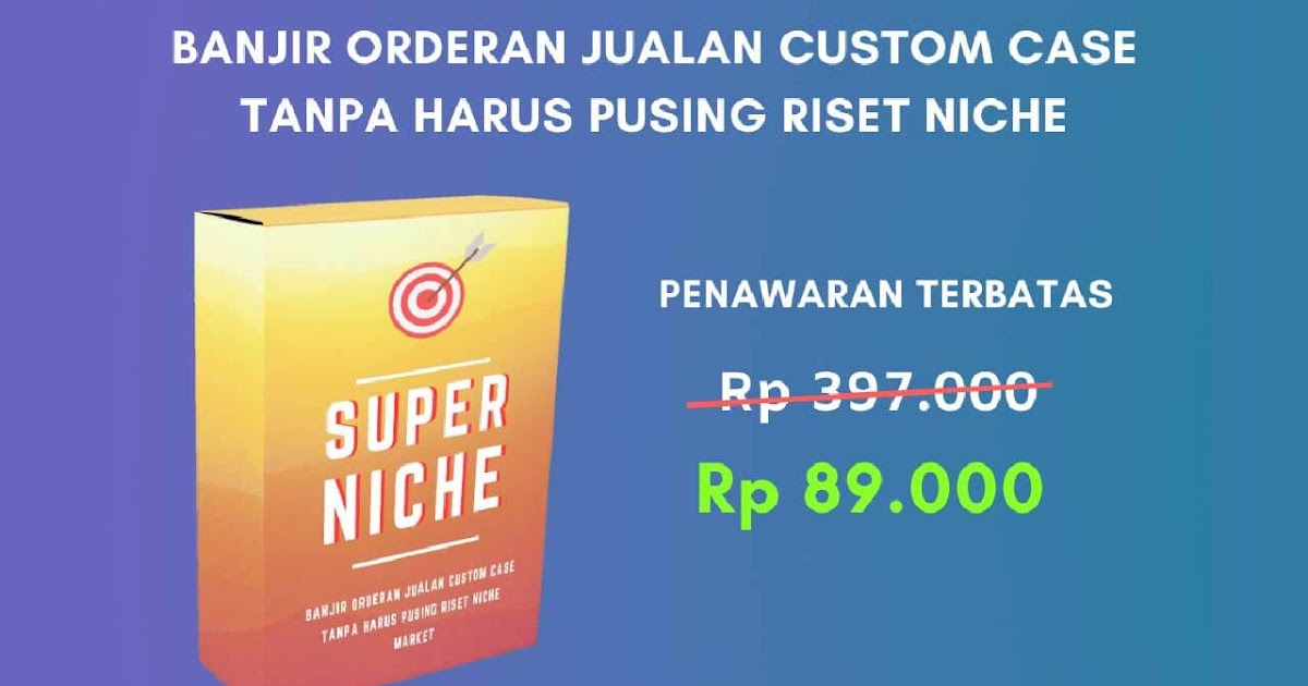 Download Super Niche Potensial Dan Design Mentahan Untuk Custom Case