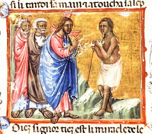 The Bible In Paintings: JESUS HEALS A LEPER