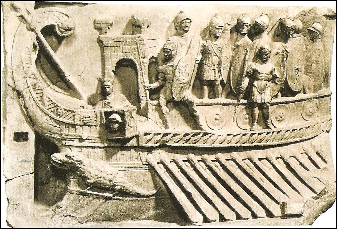 Historia de la navegación: Las guerras Púnicas y la eclosión de Roma