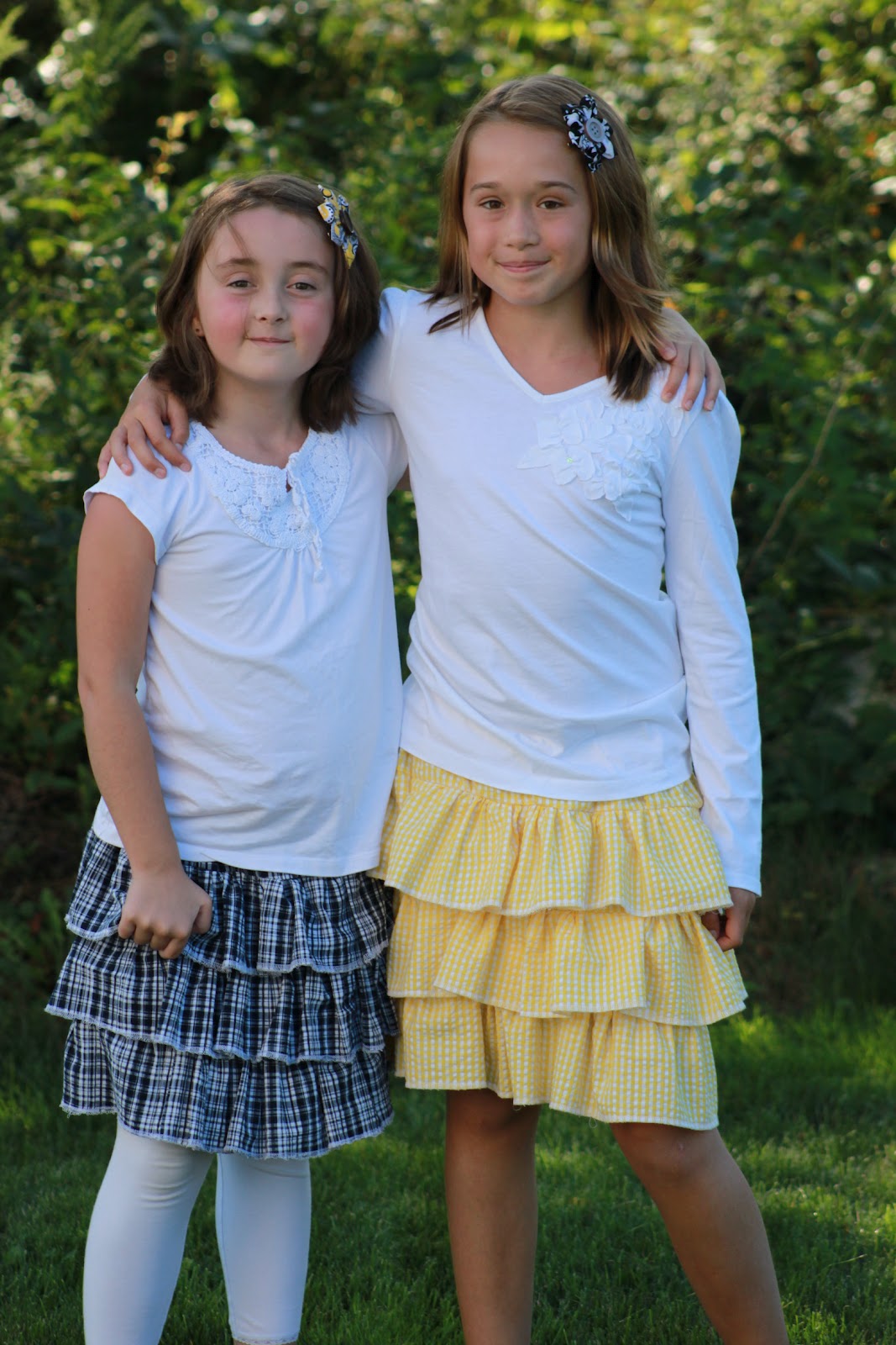 Wentzell's Creative Designs: Ruffle Layered Skirt