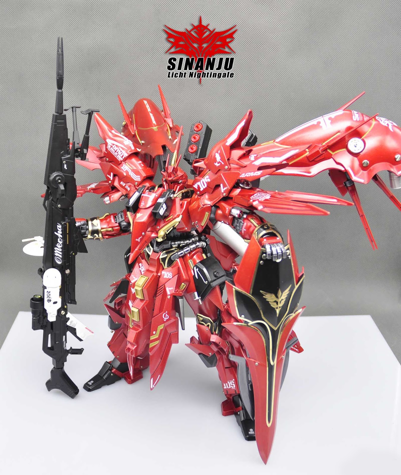 GUNDAM GUY: MSN-06-2 Sinanju-Licht Nightingale - Custom Build
