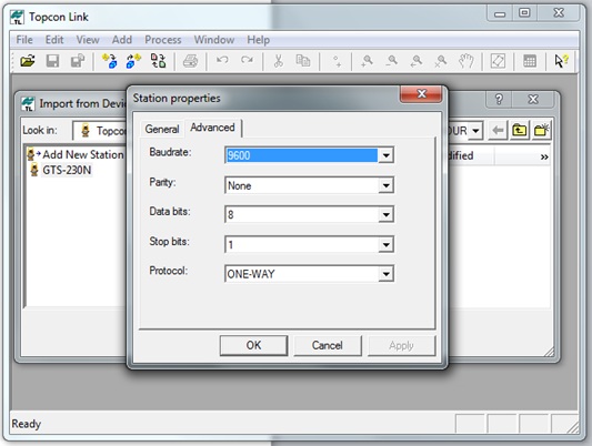 Tutorial: TRANSFER DATA USING TOPCON LINK V8.