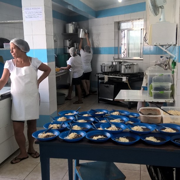Life in Favela of Rocinha, Rio de Janeiro, Brazil: ASPA Creche in Rocinha