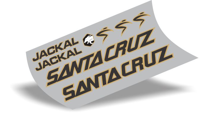 designstickers: Adesivo Bike Santa Cruz - Jackal