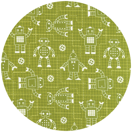 New Robot Fabric by Caleb Gray!