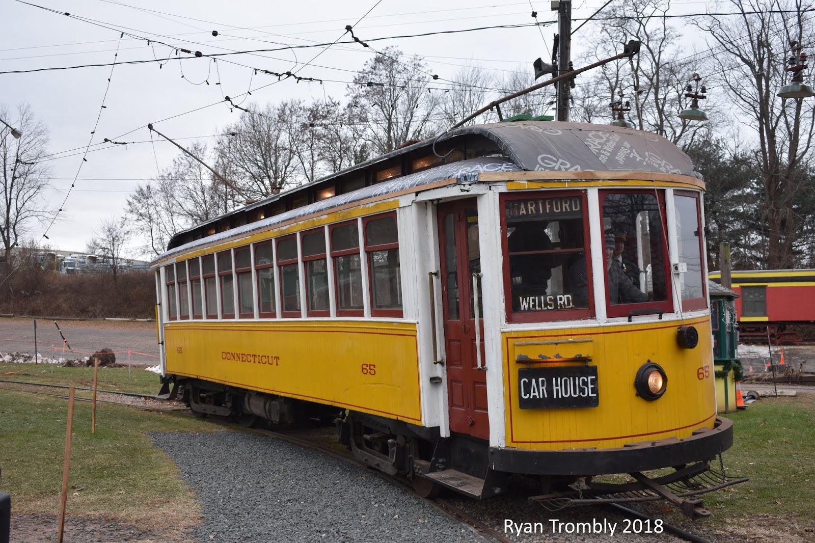 Connecticut Trolley Museum Car Shop: 65