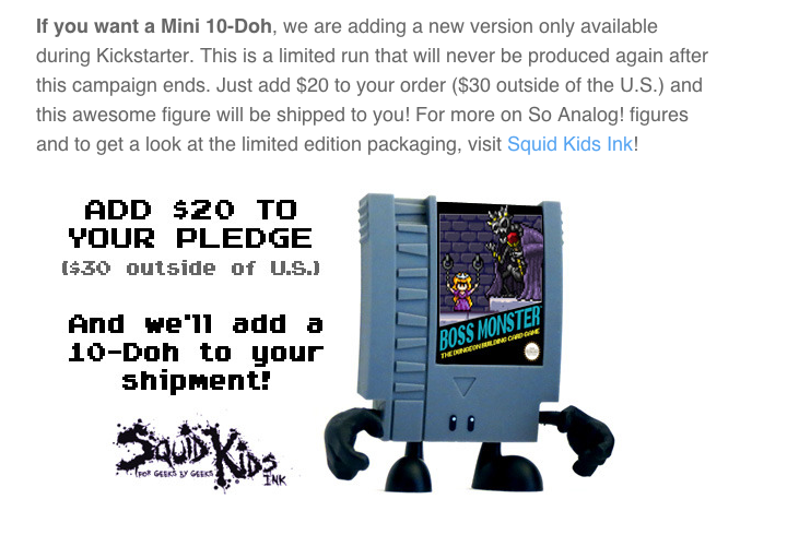 Squid Kids Ink: BOSS MONSTER 10-DOH! FIGURES