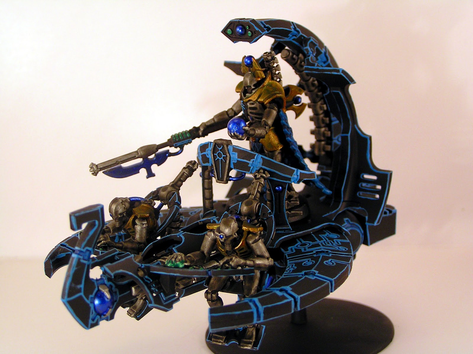 Florida Miniature Painting: Necron Catacomb Command Barge