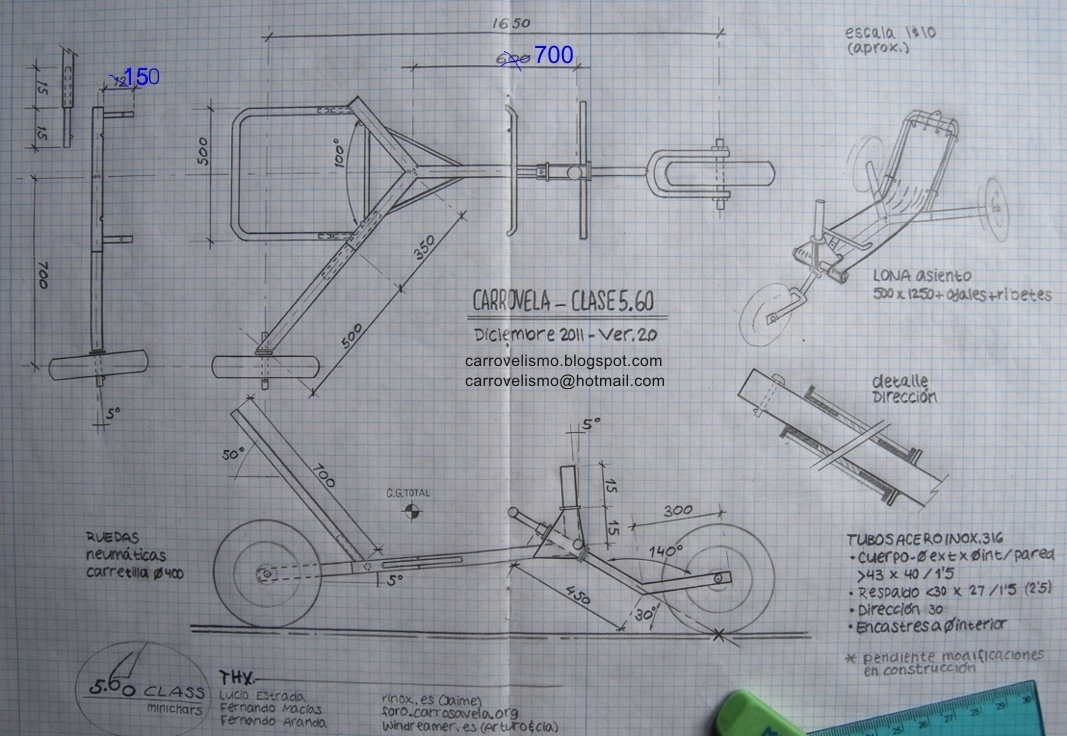 KITE BUGGY fácil de construir (SIN_SOLDADURAS, planos) | el blog del ...