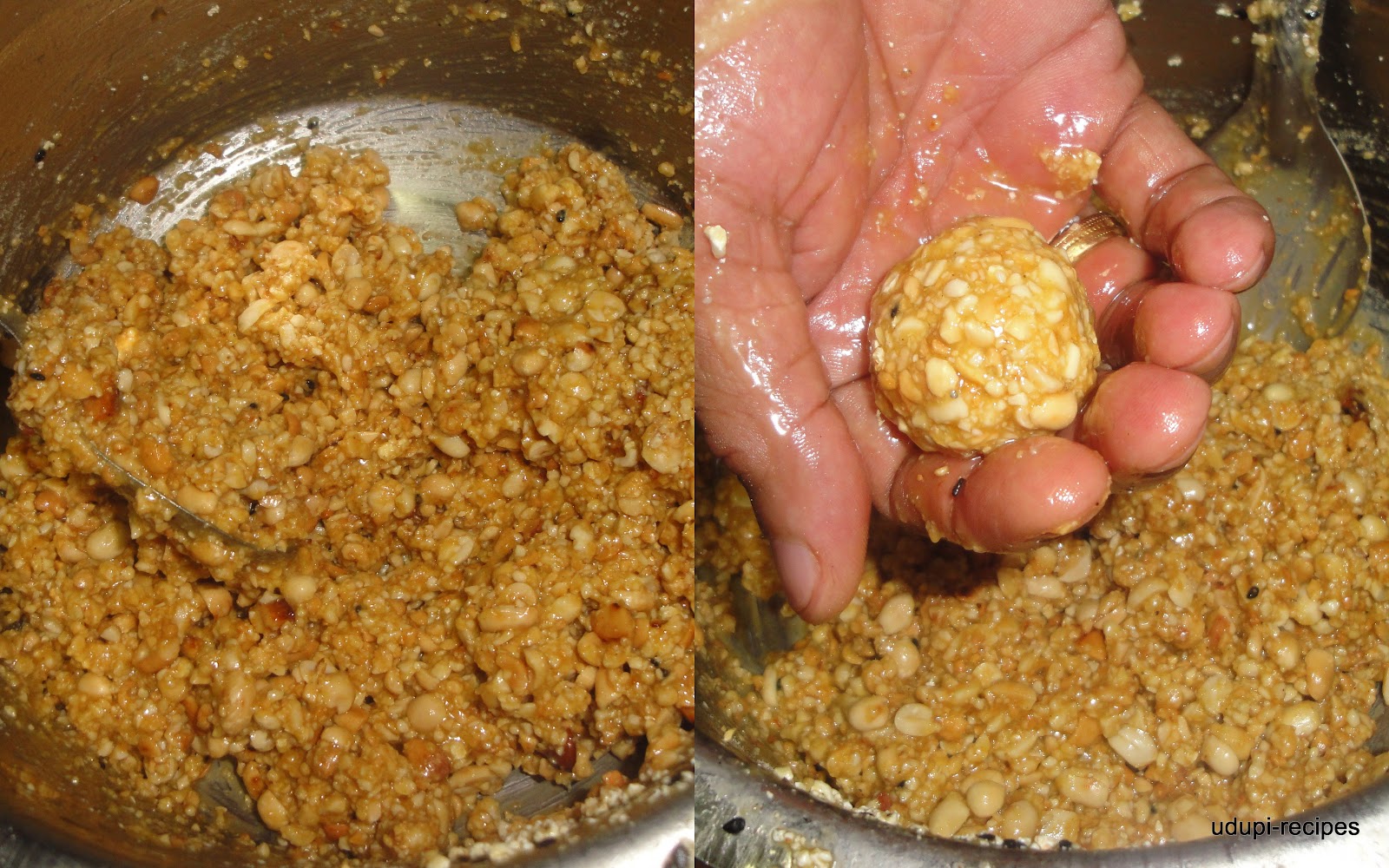 Roasted Peanut Ladoo/Groundnut Laddu Recipe | GH49