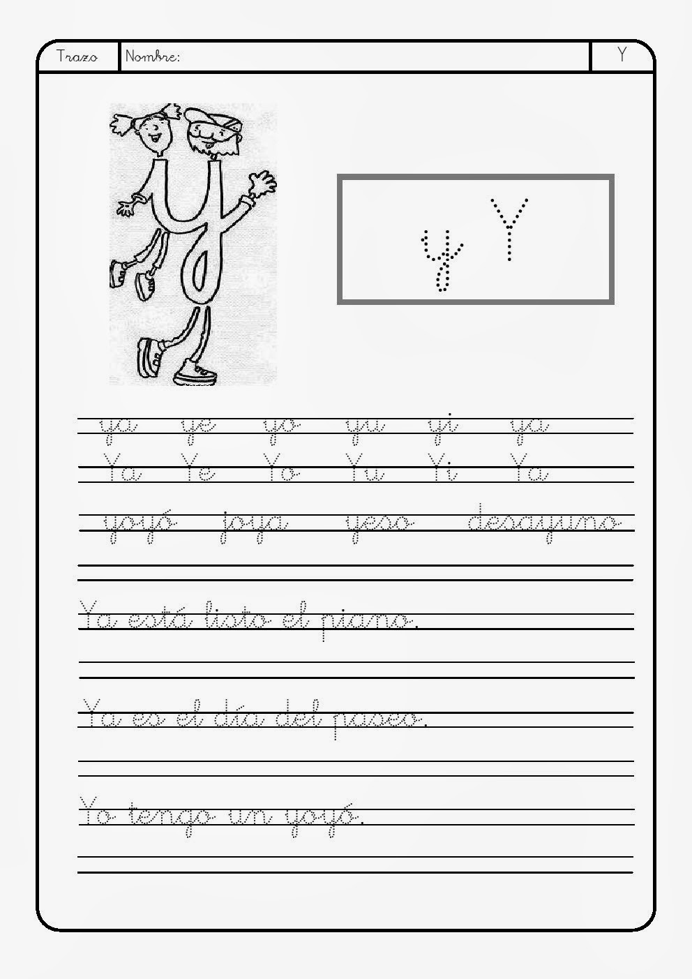 Letra Y | y ~ La Eduteca