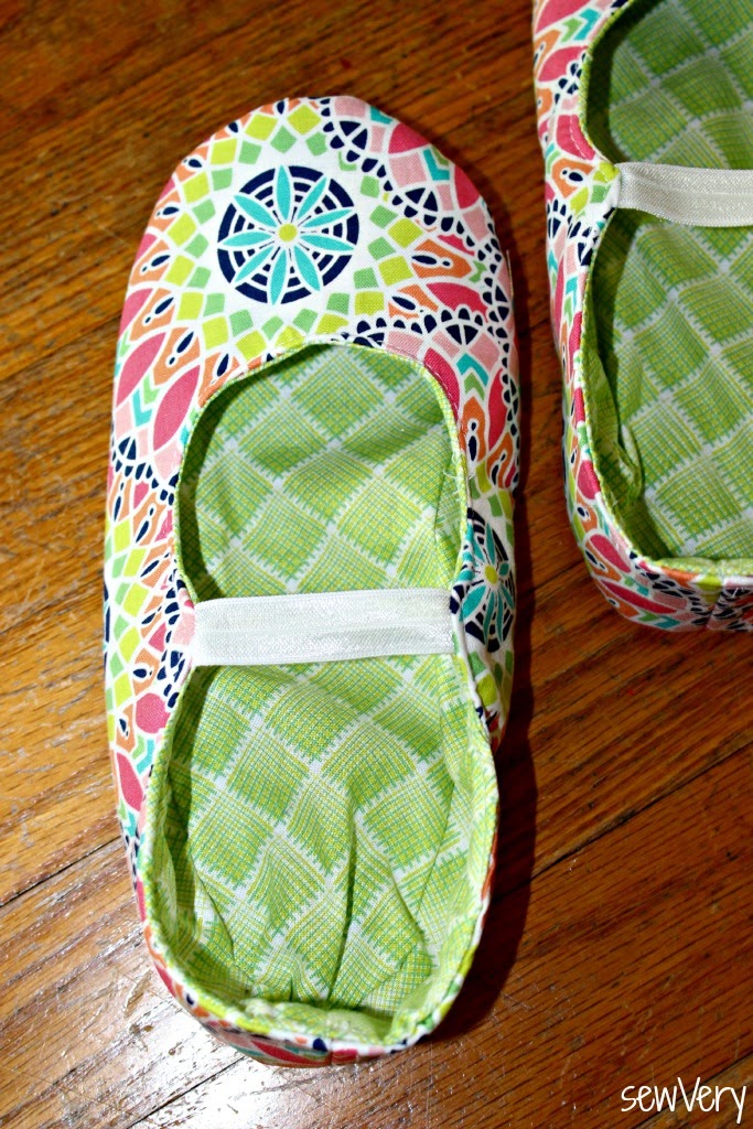 sewVery: Fabric Slippers + Craft Book Month