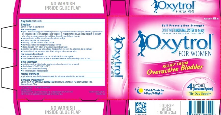 Gorbulas List: Oxytrol